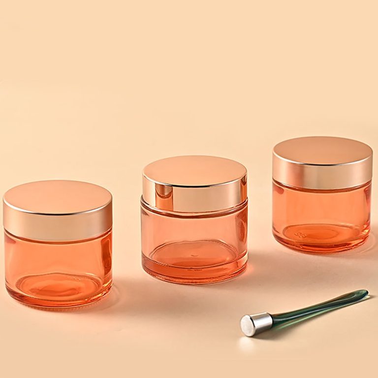 60g semi-permeable rose gold cream jar - Jaunce industrial